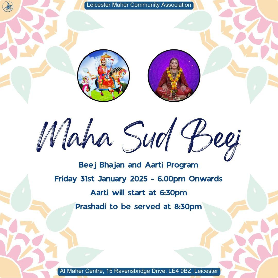 Maha Sud Beej Bhajan – Maher Community Association Leicester